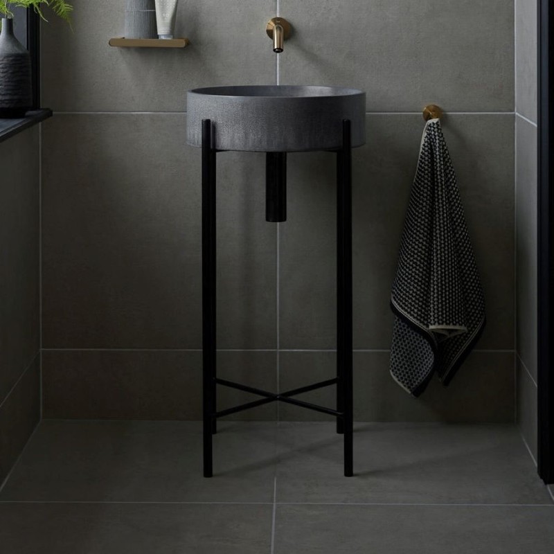 JTT Nile Glaze Porcelain Tile Pitch Natural 600x600x10.5mm - Giant Floors