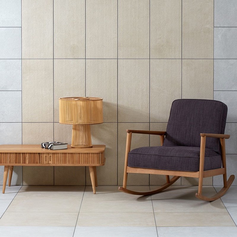 JTT Nile Glaze Ceramic Wall Tile Cotton Stroke 600x300x10mm - Giant Floors